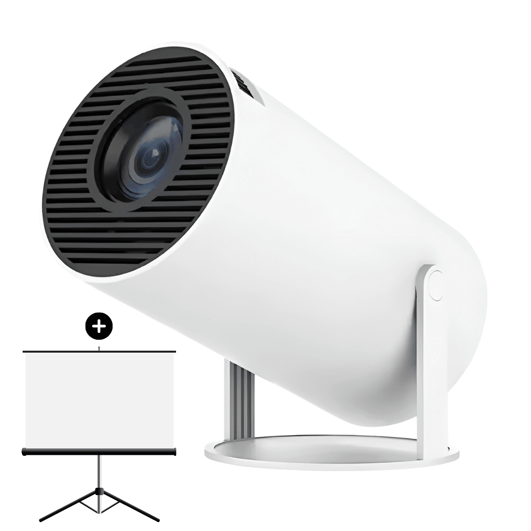 PortaView360 Pro - Best HD 4K 1080P Portable Projector for Home Theater ...